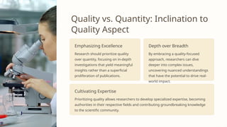 Introduction to Research and its goals for HE | PPTX