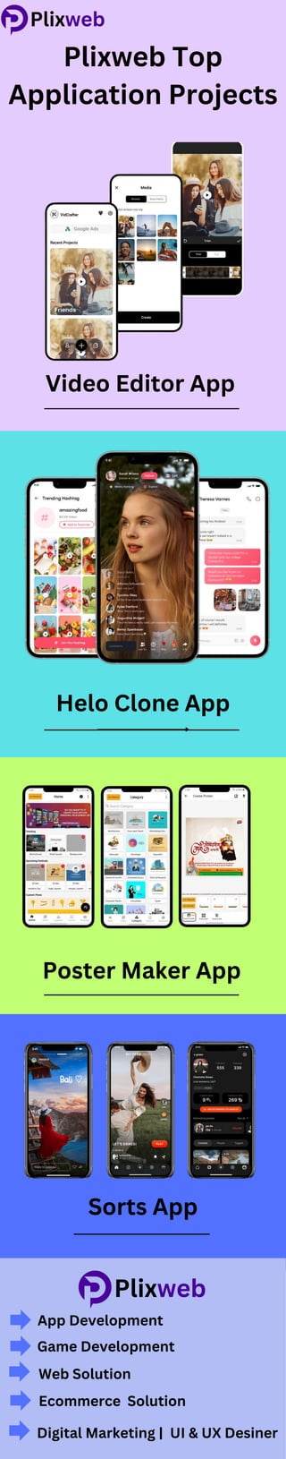 App Development , Game Development , Ecommerce Solution , UI Design | PDF