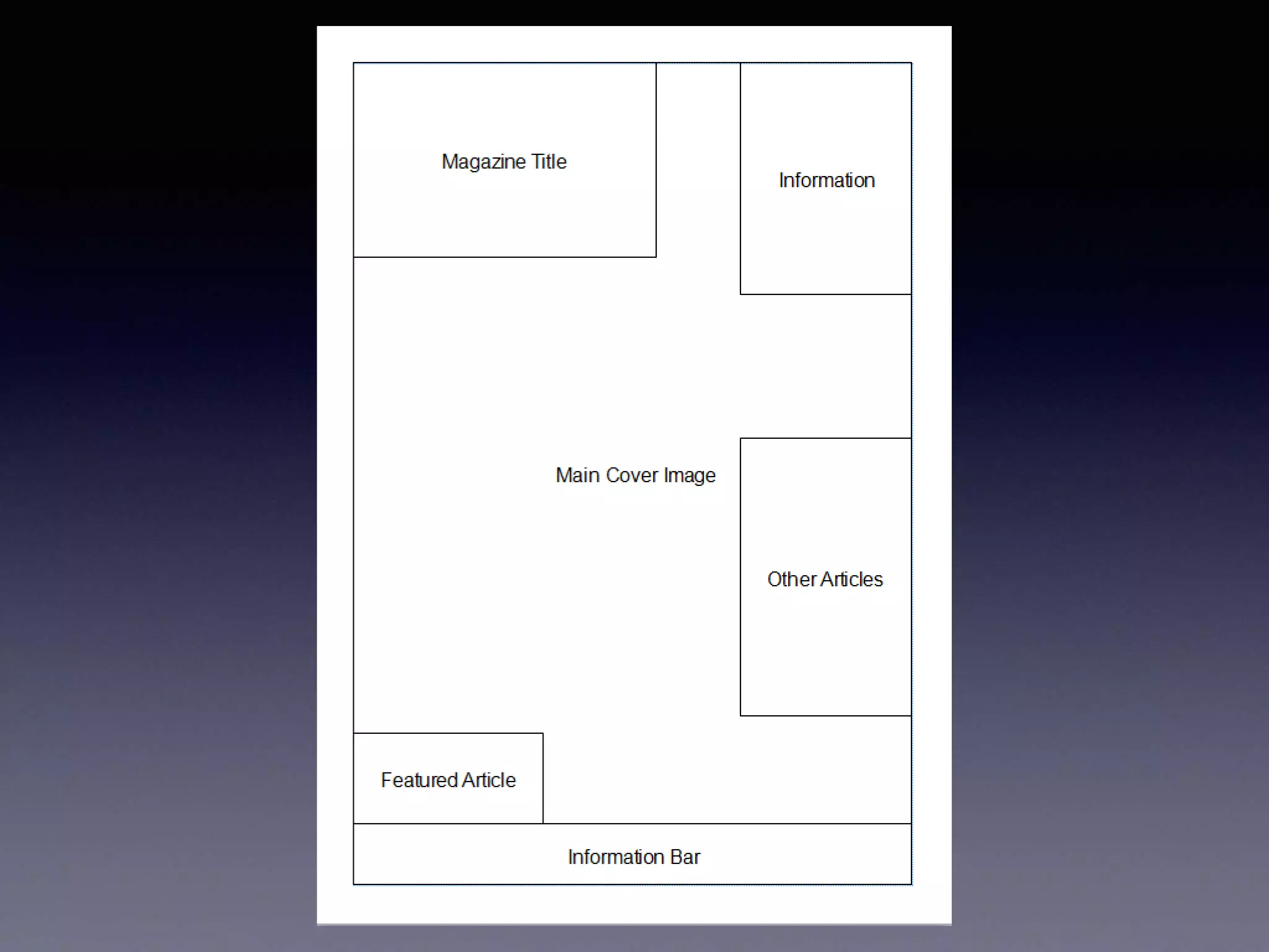 Magazine Basic Layout | PPTX