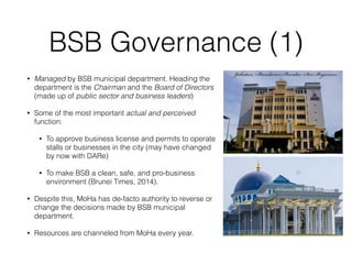 The Devolution of Powers of BSB: “Would the introduction of the Mayoral ...