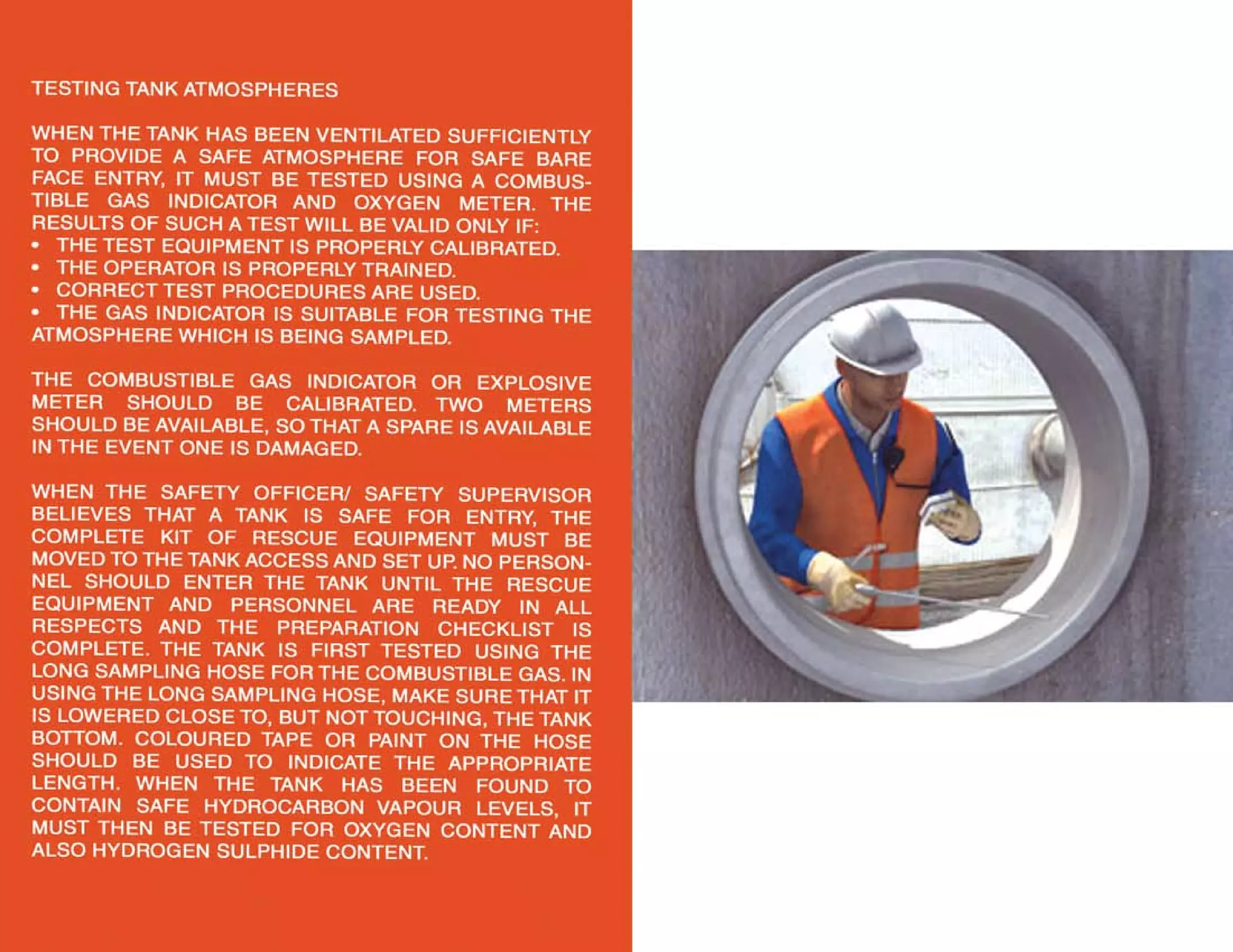 INSPECTION & TANK ENTRY | PPT