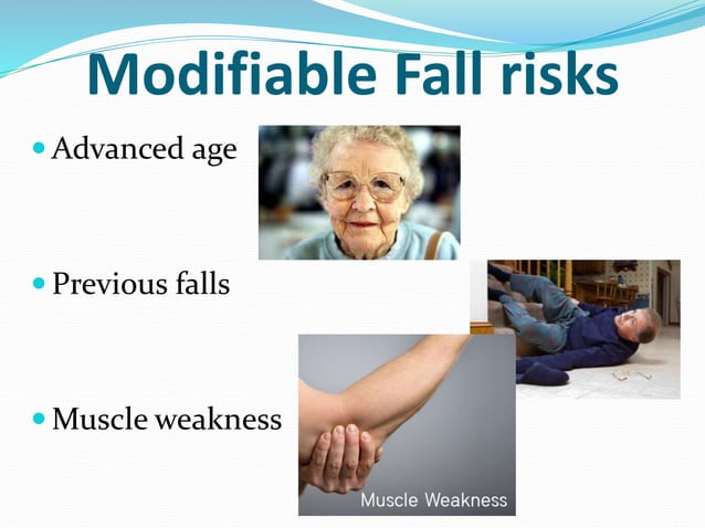Modifiable and Non-modifiable Fall Risks | PPTX | Diseases and ...