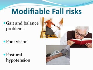 Modifiable and Non-modifiable Fall Risks | PPTX