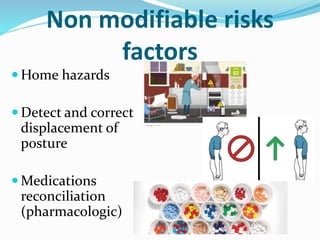 Modifiable and Non-modifiable Fall Risks | PPTX