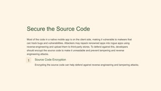 Top 8 Best Practices to Develop Secure Mobile Apps | PPTX