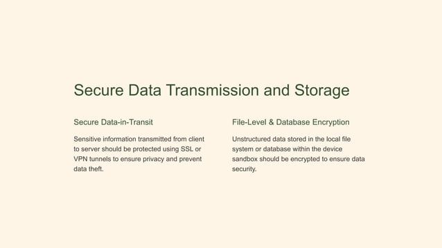 Top 8 Best Practices to Develop Secure Mobile Apps | PPTX