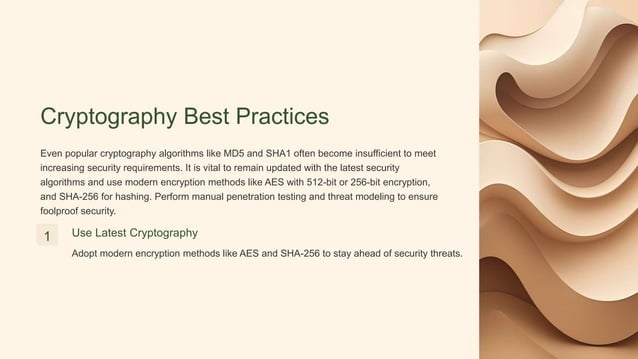 Top 8 Best Practices to Develop Secure Mobile Apps | PPTX