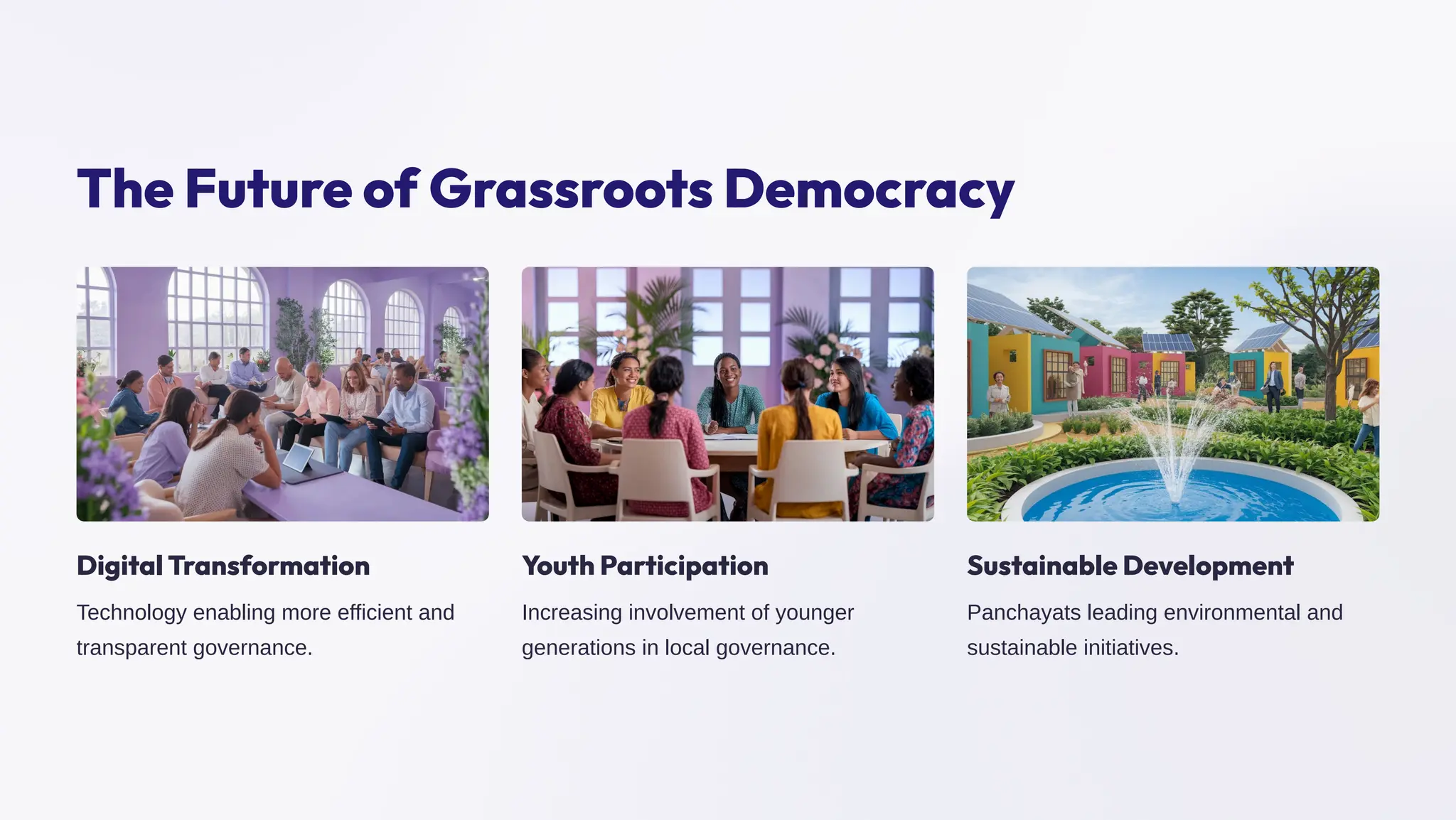 Grassroots Democracy: Local Government in Rural areas/samyans academy ...