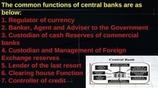 central bank and its functions project | PDF