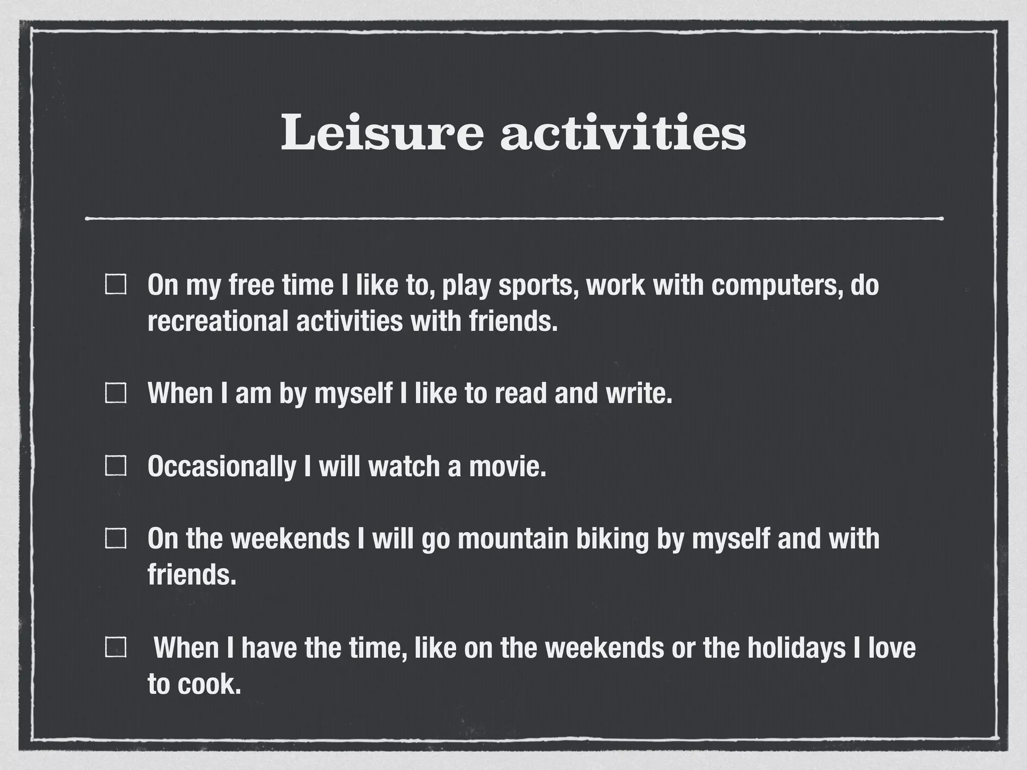 What makes me unique | PPT