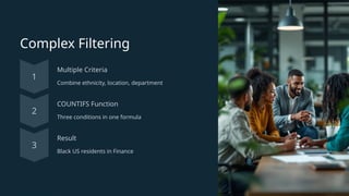 Excel IT sample data of various ethnicity | PPT