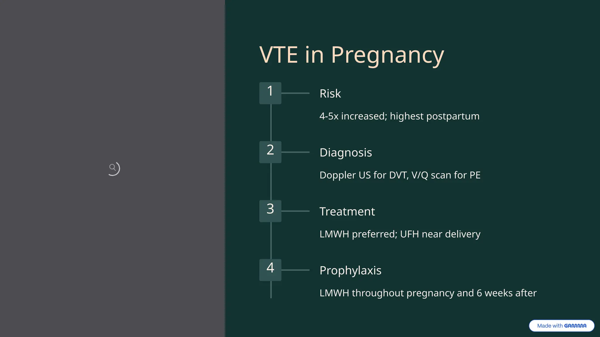 Deep vein thrombosis prophylaxis and mangment | PPTX