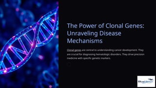 Ready-to-Use Clonal Genes for Reliable Experimental Reproducibility | PPTX