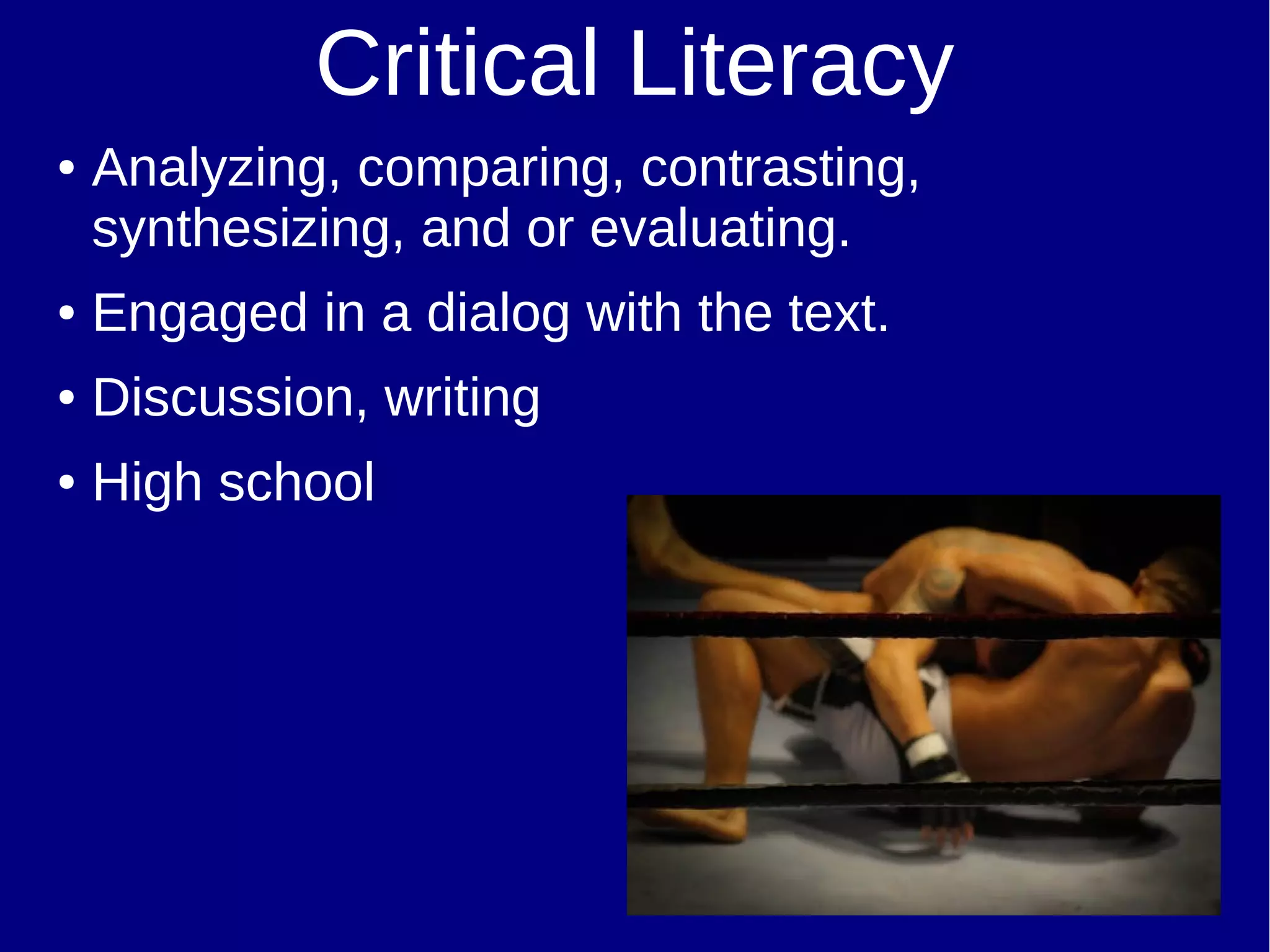 Reading Comprehension Levels | PPT