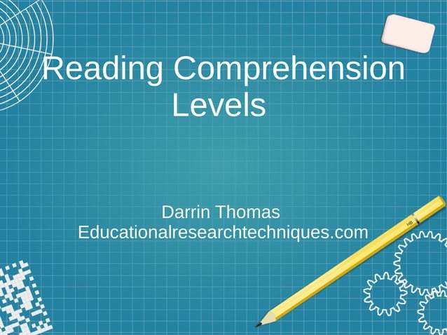 Reading Comprehension Levels | PPT