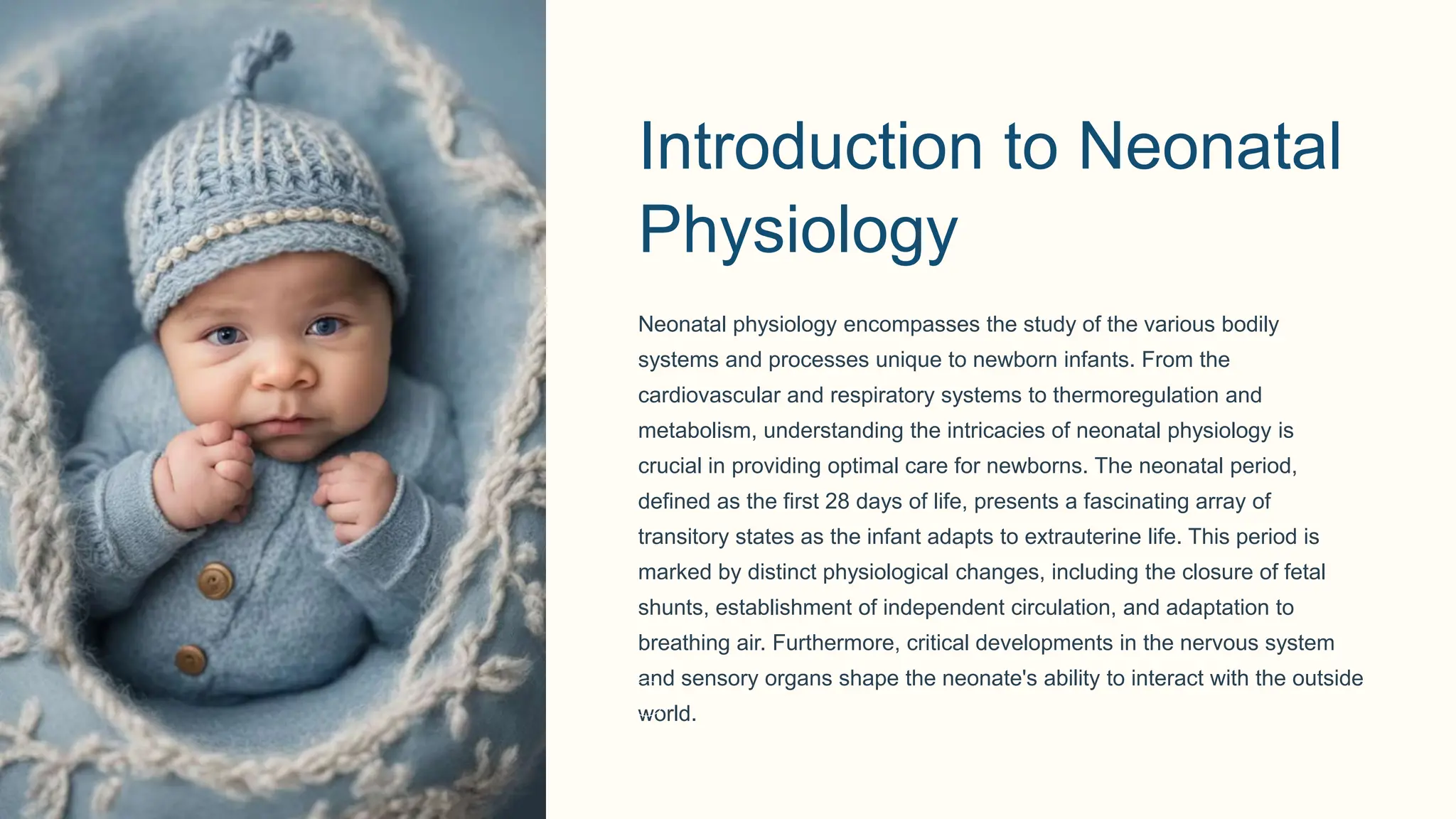 Neonatal physiology , respiratory adaptation in the neonate | PPTX