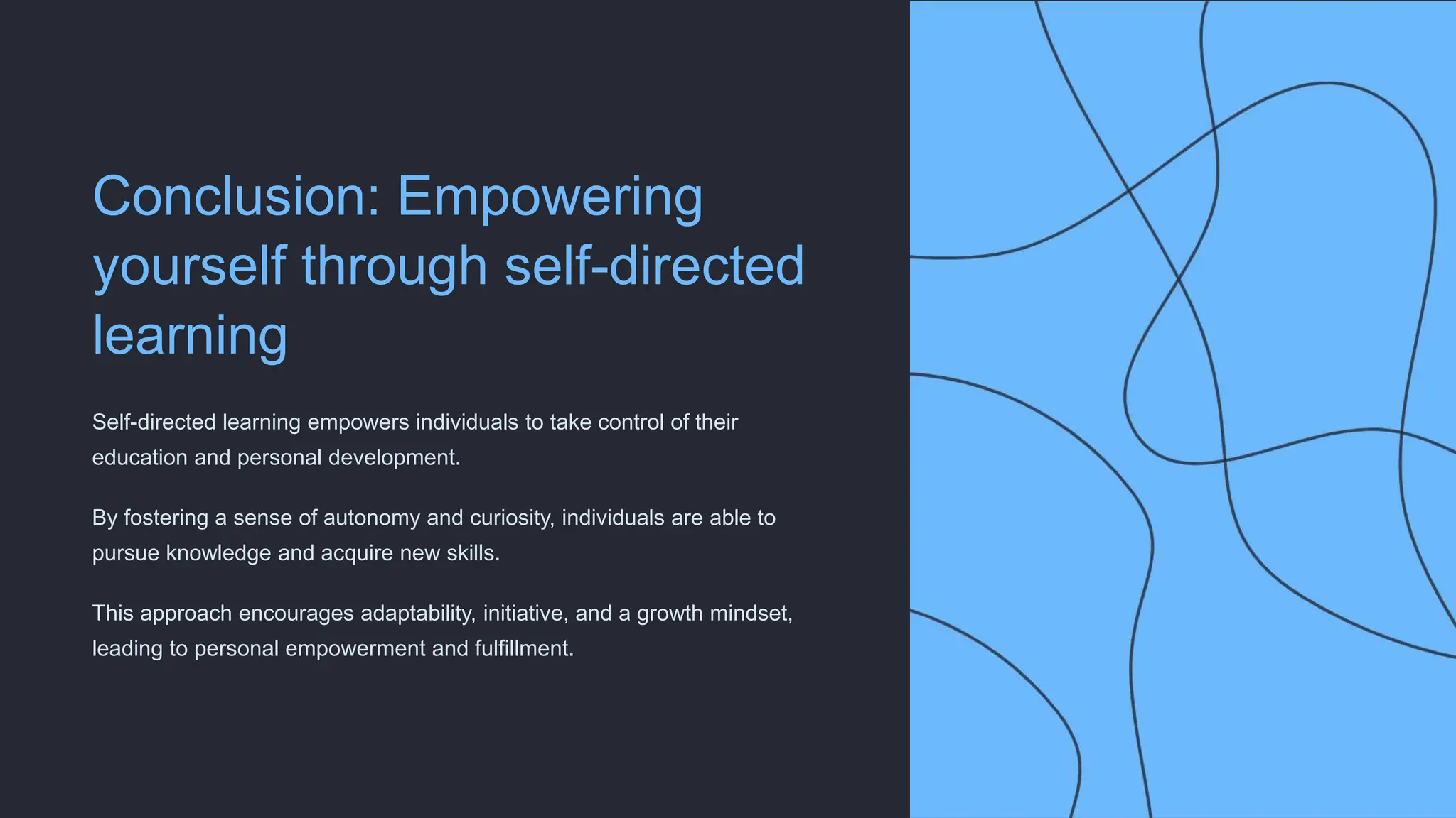 Self directed Learning - SDL, introduction to SDL | PPTX