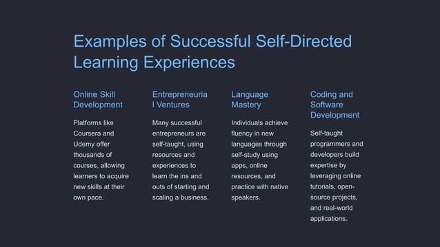 Self directed Learning - SDL, introduction to SDL | PPTX