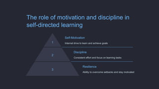 Self directed Learning - SDL, introduction to SDL | PPTX