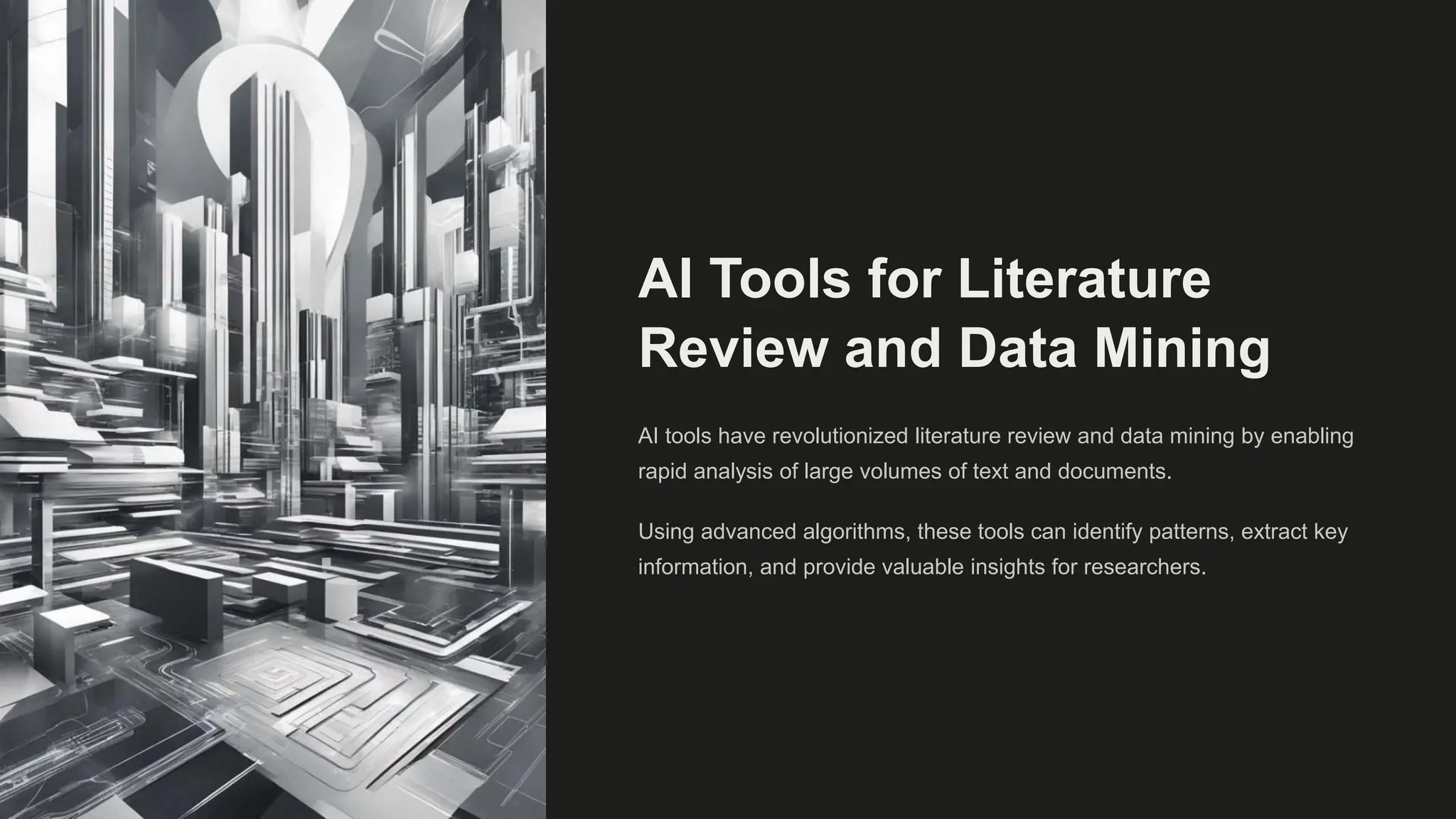 Artificial intelligence in research - an introduction | PPTX