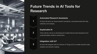 Artificial intelligence in research - an introduction | PPTX