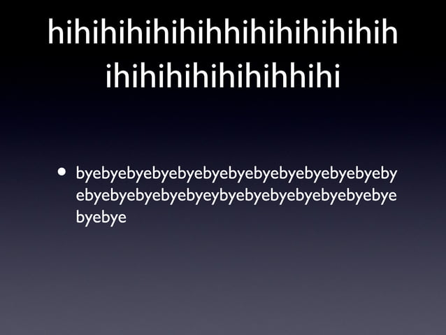 hi bye | PPT