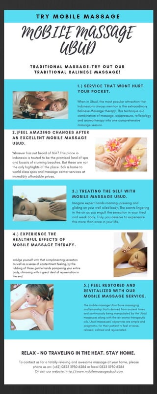 Try Mobile Massage Ubud | PDF