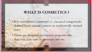 Cosmetic Makeup ppt. pptx | PPT