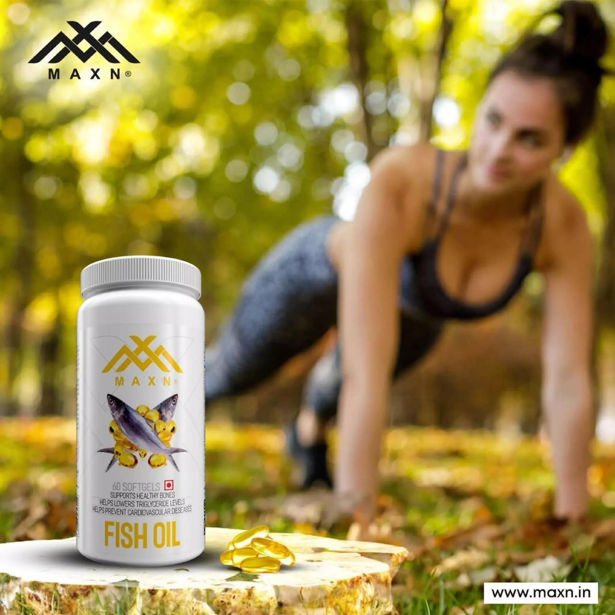 Buy Omega 3 Softgel Capsules for Muscles | MAXN | PDF