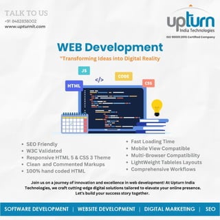 Upturn India Technologies - Web development company in Nashik | PDF