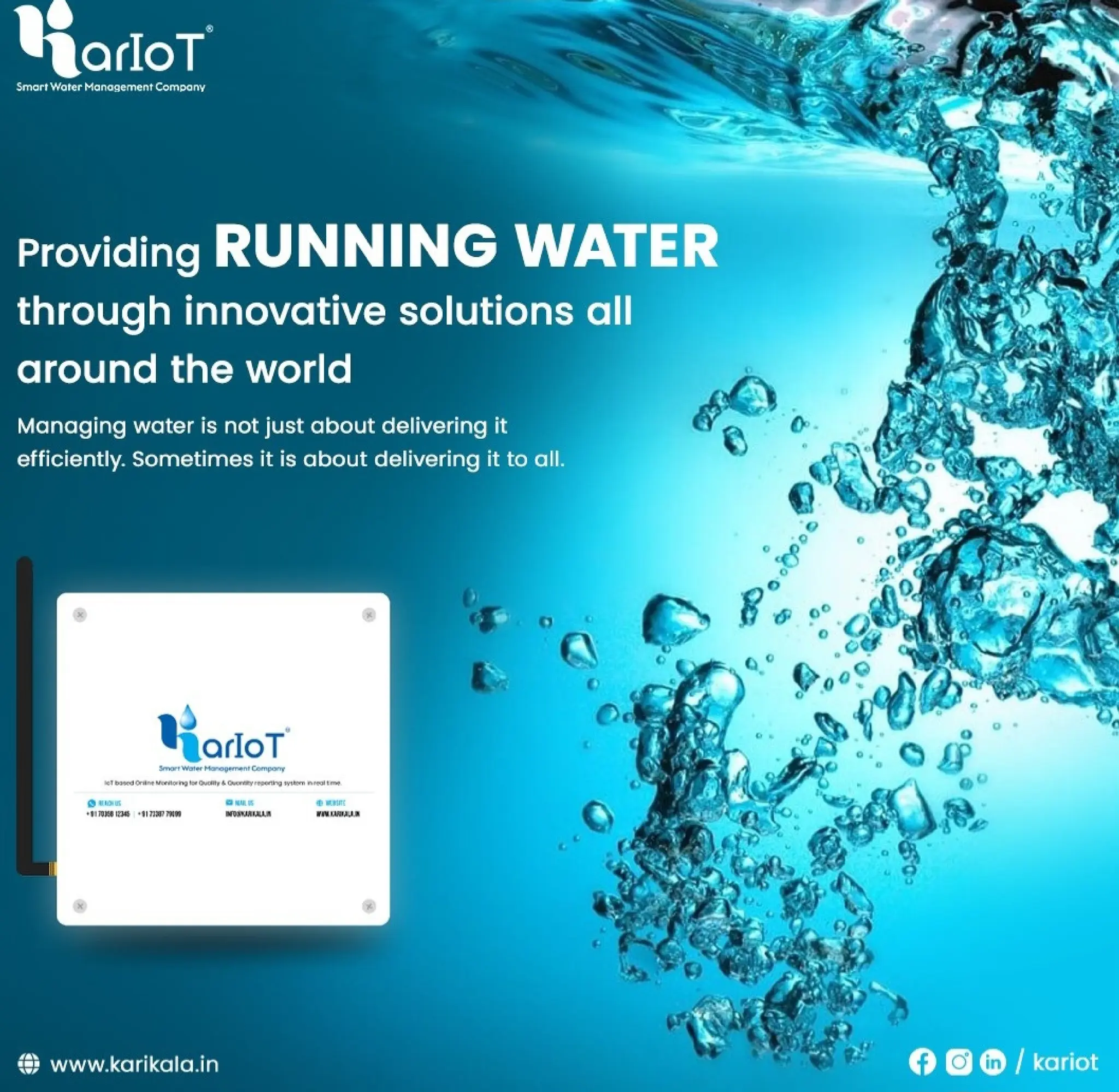 IoT Device Monitoring: The Future of Efficient Water Usage | PDF