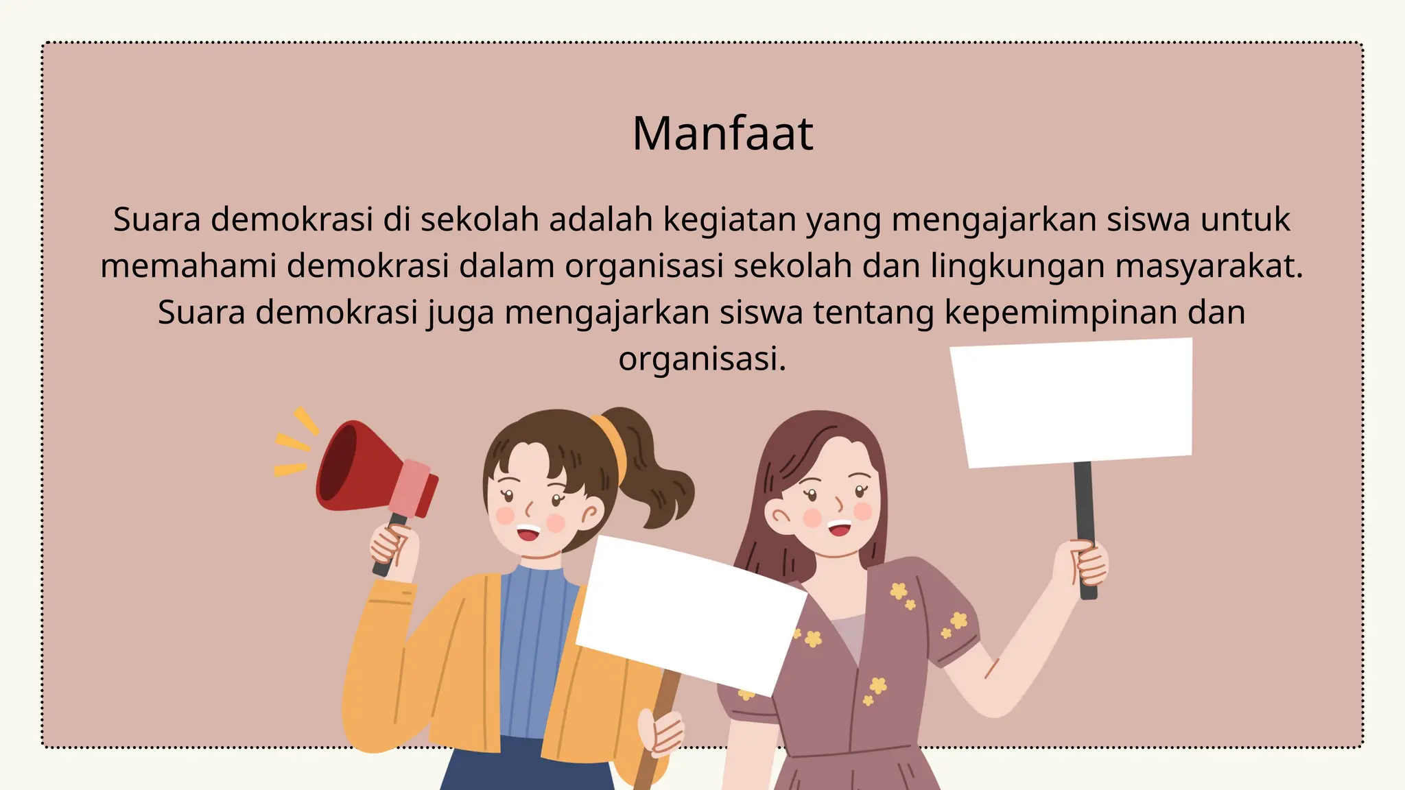 SUARA DEMOKRASI KURIKULUM MERDEKA KELAS SMP | PPTX