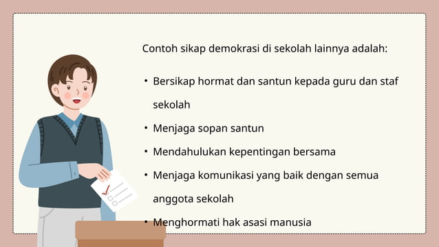 SUARA DEMOKRASI KURIKULUM MERDEKA KELAS SMP | PPTX