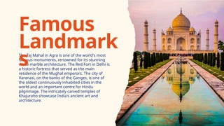 India and it's geographical features and culture | PPTX