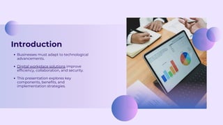 Digital Workplace Solution: Transforming the Future of Work | PDF