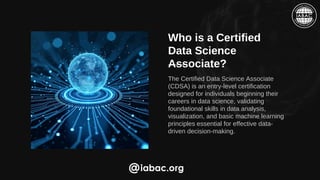 Certified Data Science Associate | IABAC | PPT