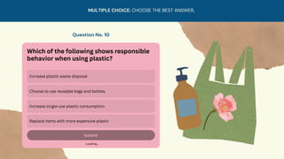 How Plastic Waste management solve environmental Issues | PDF