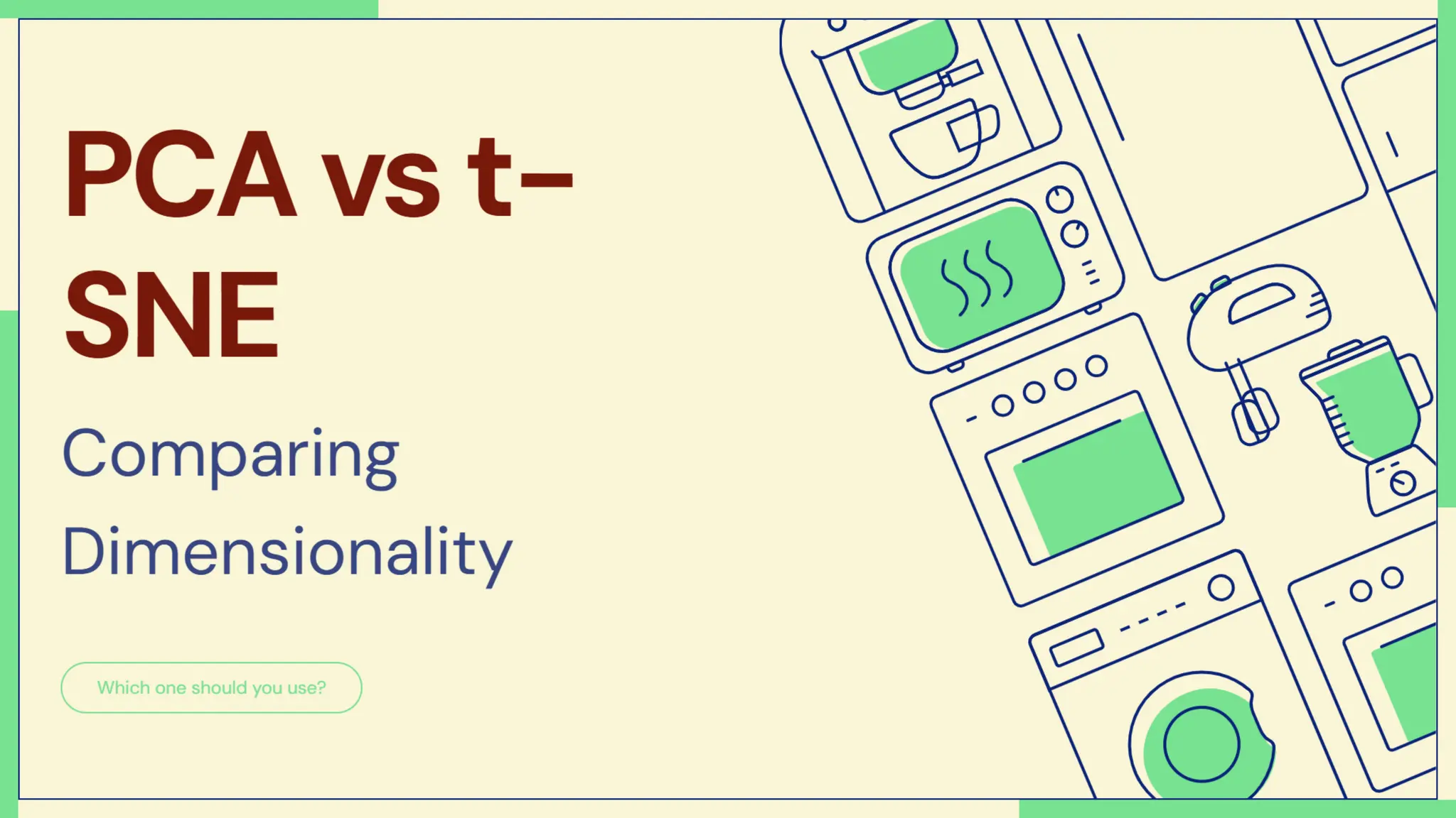 comparison between dimensionality reduction techniques : PCA vs t-SNE | PDF