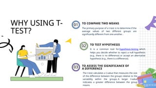 t test in statistics different types of test.pptx