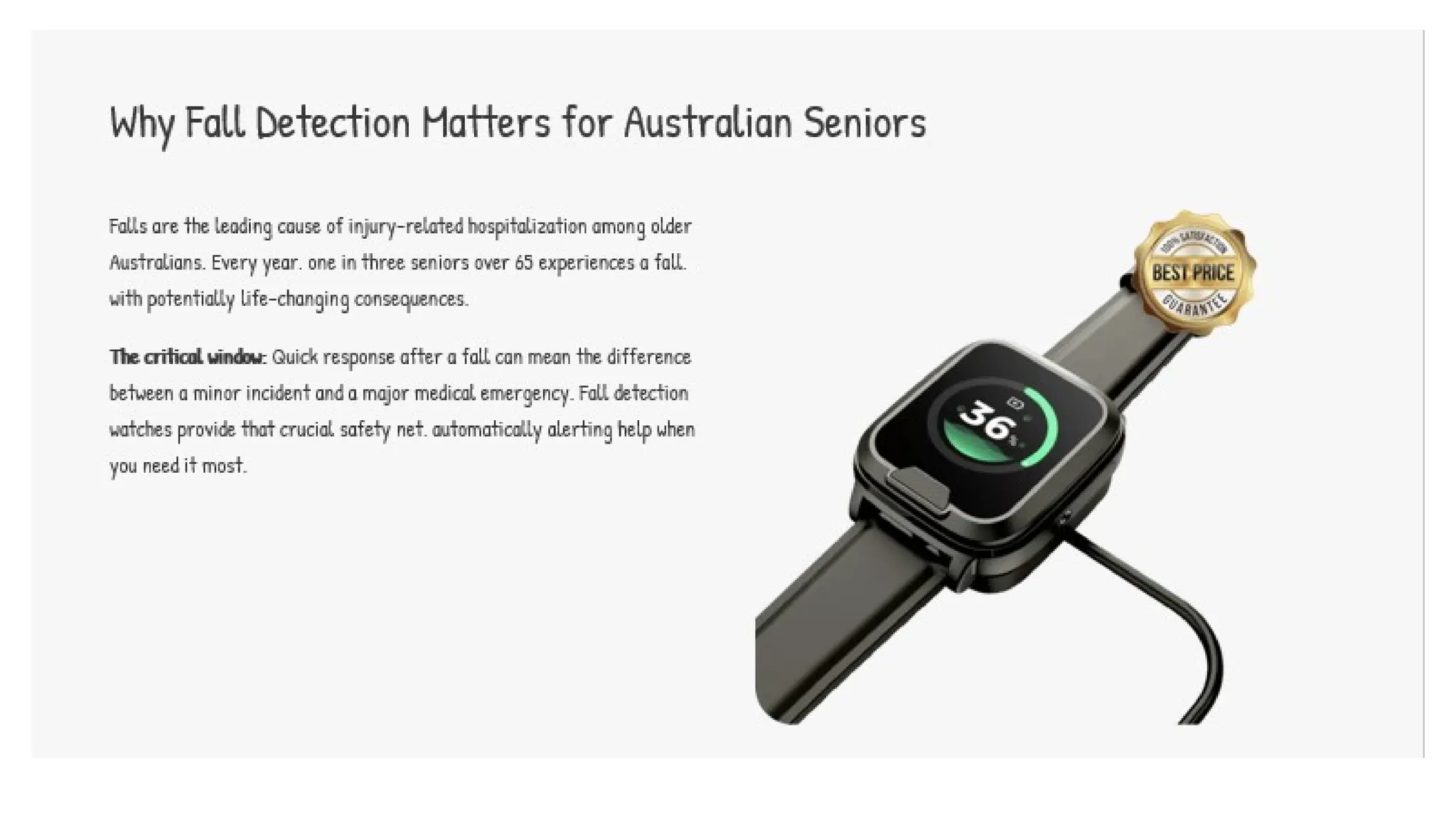 How to Pick the Right Fall Detection Smart Watch in Australia | PPTX
