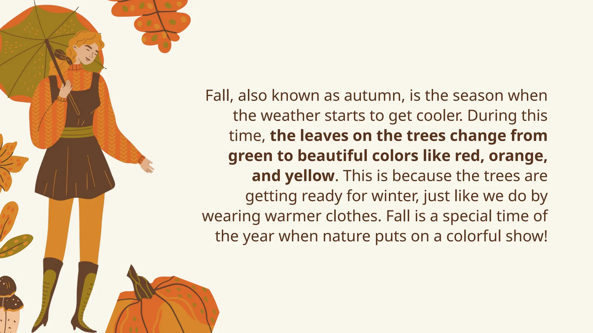 All About Fall Presentation - The Coolest Season | PPT