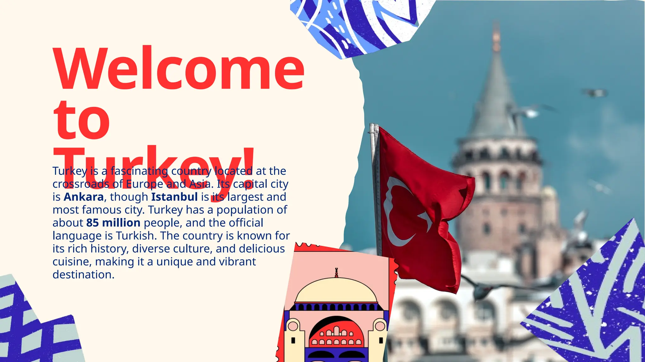 Turkey and its geographical features and culture | PPTX