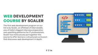 5 best web development course in 2022 | Web Development | Webevis ...