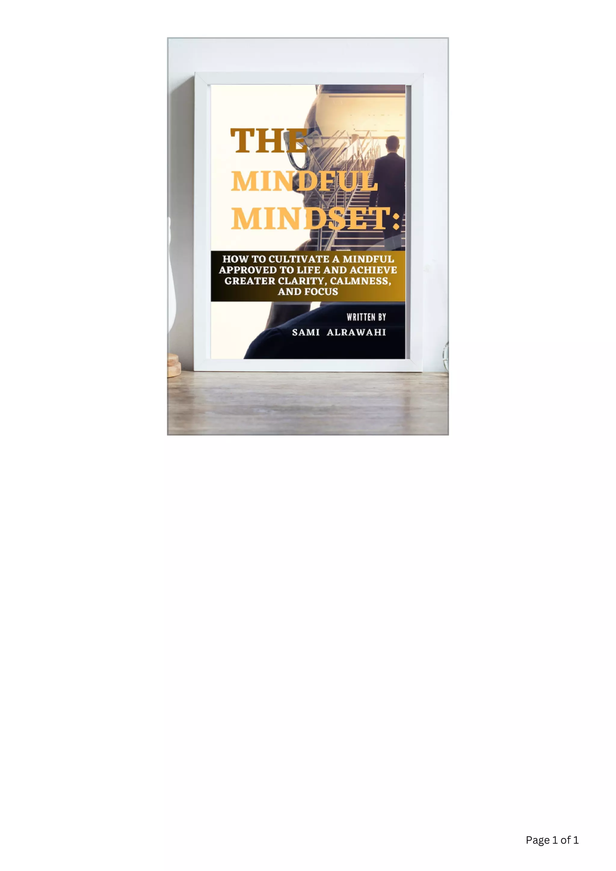 The Mindful Mindset | PDF