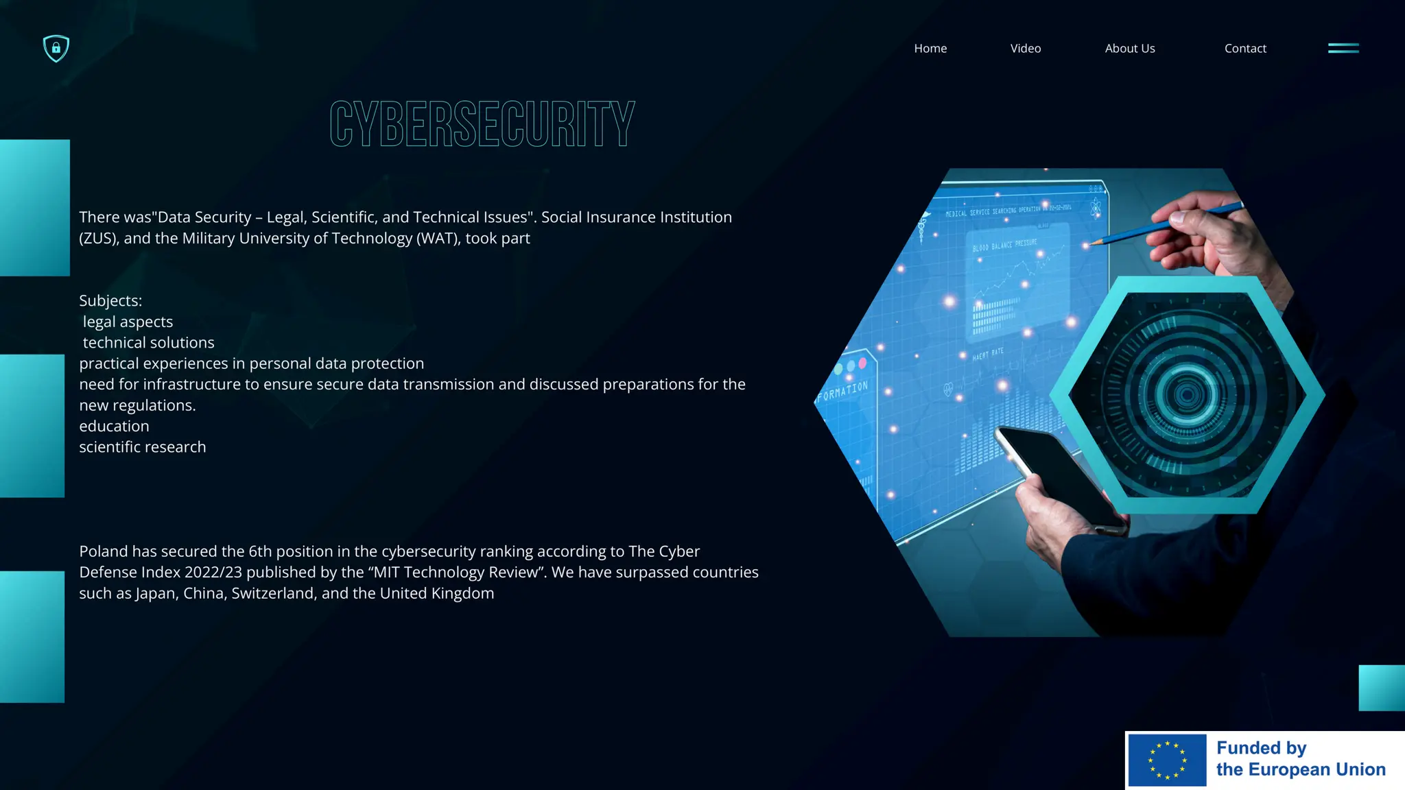 Digitalization, cybersecurity and the technologies of the future in ...