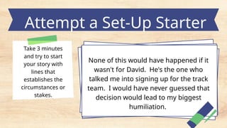 Story Starters Powerpoint Template For Download | PPTX