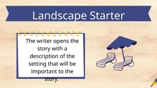 Story Starters Powerpoint Template For Download | PPTX