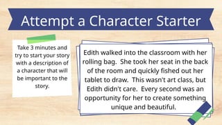 Story Starters Powerpoint Template For Download | PPTX