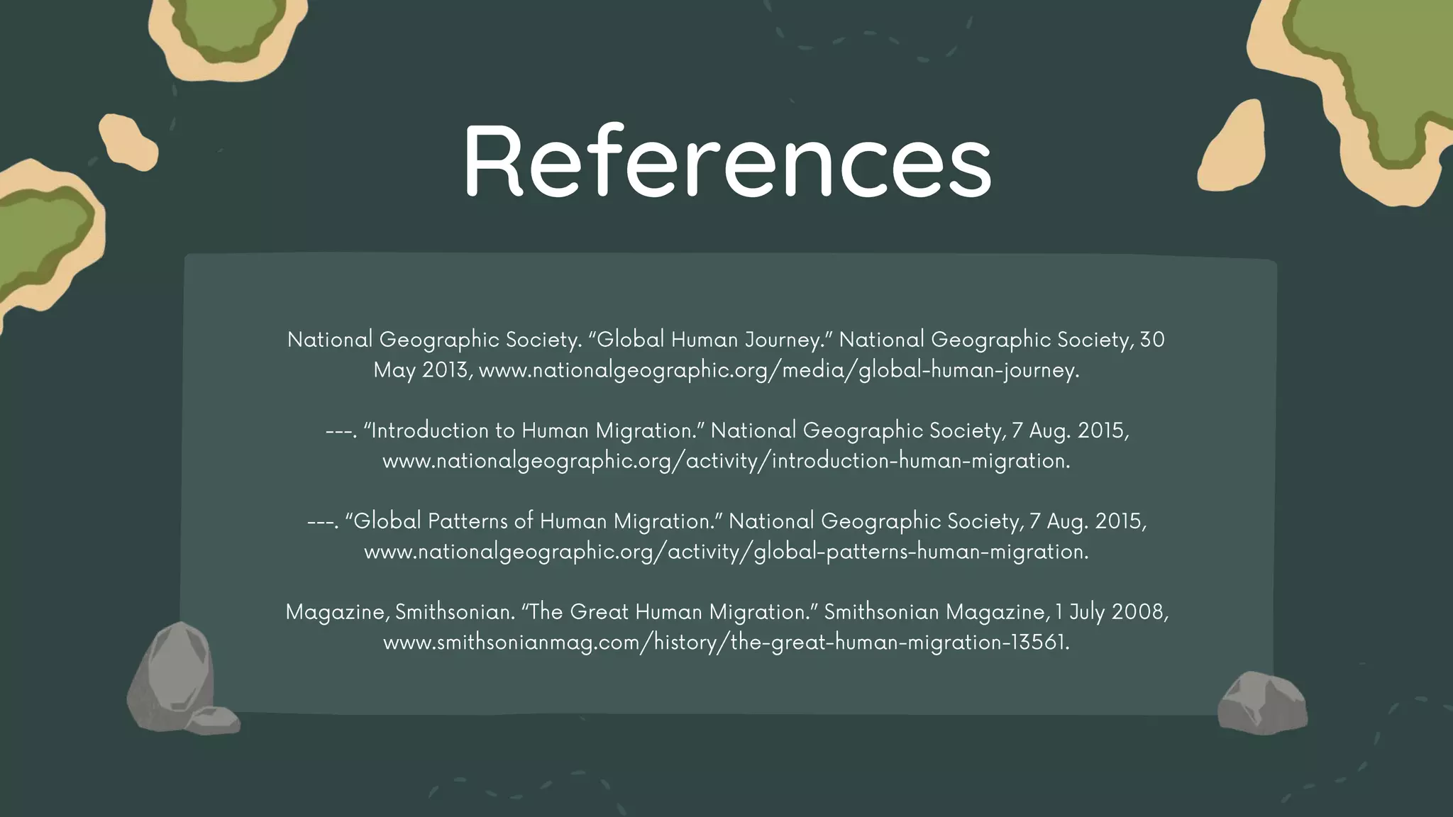 HUMAN MIGRATION | PPTX