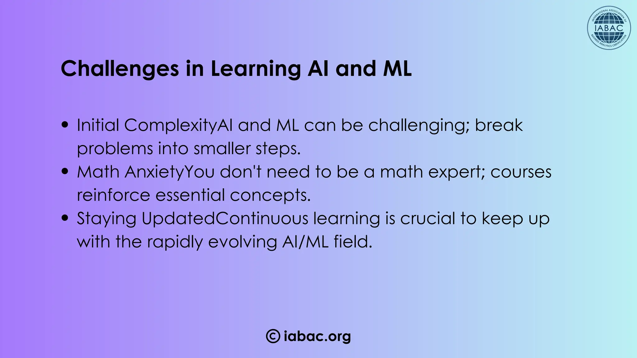 AI and Machine Learning Courses | IABAC | PDF